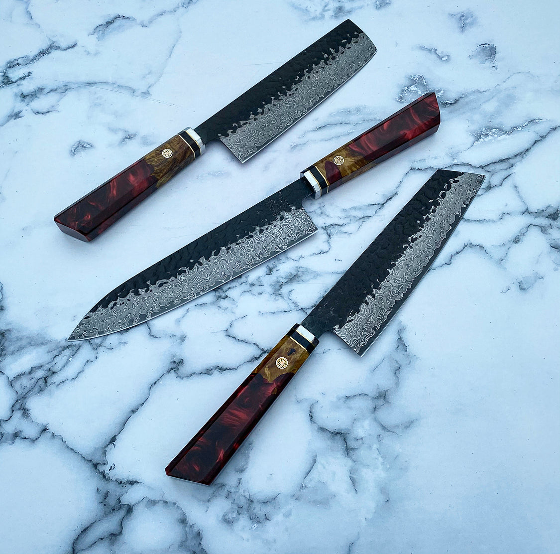 Ruby Carbon Drip II - Knife Set – Cutlery Luxury